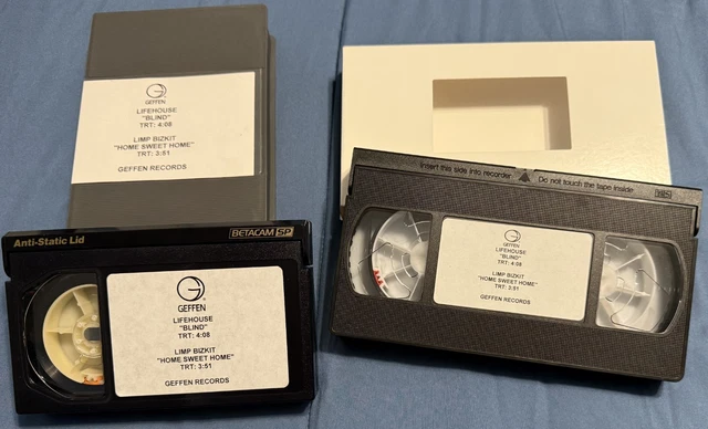 LIMP BIZKIT-HOME SWEET Home+/Geffen Vhs/Betacam Sp Promo Music Video 2X ...