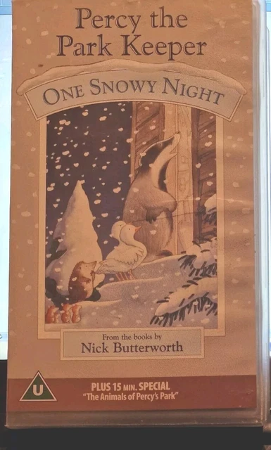 PERCY THE Park Keeper One Snowy Night [VHS] [078] ** $32.96 - PicClick