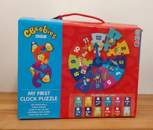 CBEEBIES MY FIRST Clock Puzzle - BRAND NEW.SZYBKA WYSYŁKA Z ANGLI. £10. ...