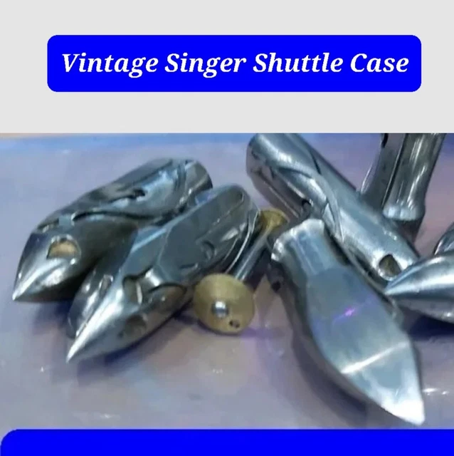 1X RARE ORIG.VINTAGE SINGER Sewing Machine Rocket Shuttle BOBBIN CASE ...