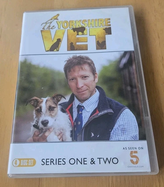 THE YORKSHIRE VET - Series One and Two Complete Region 2 UK DVD SET £8. ...