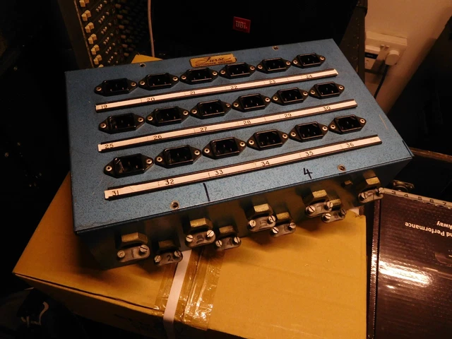 FURSE 18 WAY IEC Patch Panel Stage Lighting Metal Junction Box £27.76 ...