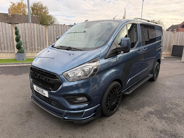 2021/21 FORD TRANSIT Custom Ltd Rs Edition 170 Swb Crew Van 7 Seats "No ...