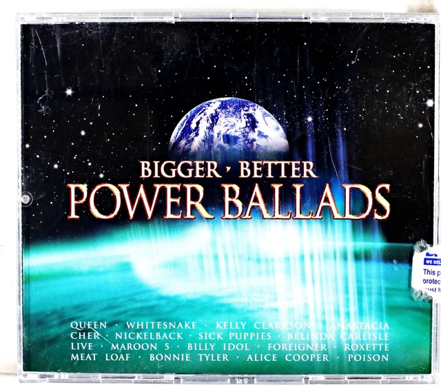 VARIOUS - BIGGER, Better Power Ballads (CD 2007) $45.50 - PicClick AU