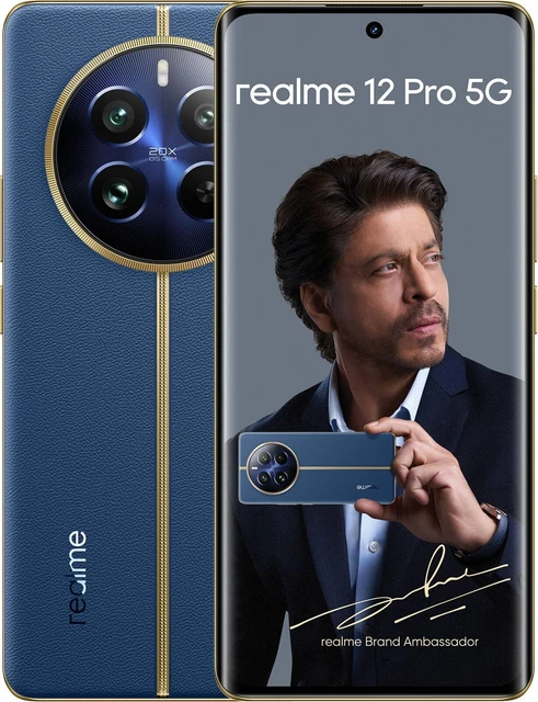 REALME 12 PRO 5G Blue 6.7" 8GB RAM 256GB 50MP Dual Sim Global Version ...