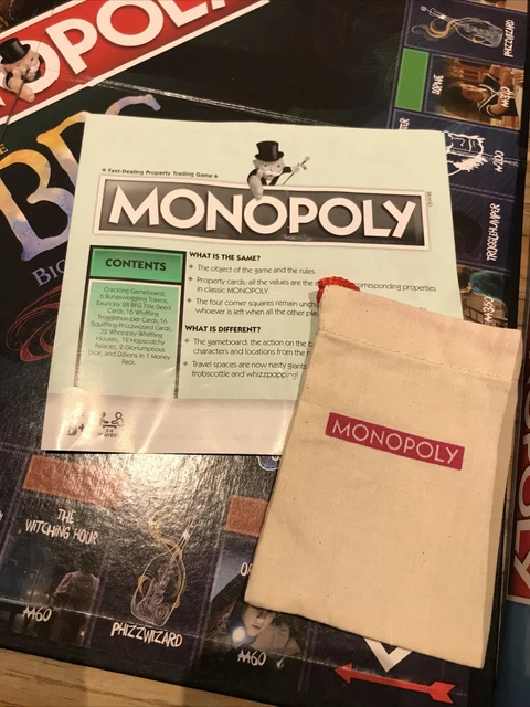THE BFG MONOPOLY Board Game - Roald Dahl Official BFG £13.99 - PicClick UK