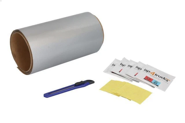 TARPAULIN REPAIR KIT CARGOPARTS CARGO-RK/SILVER/ROLL22 £63.56 - PicClick UK