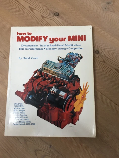 HOW TO MODIFY Your Mini by David Vizard EUR 107,61 - PicClick IT