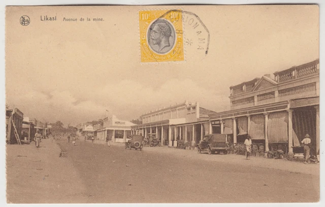MANDATION TERRITORY OF TANGANYIKA 1929 LIKASI AVENUE de la MINE use to ...
