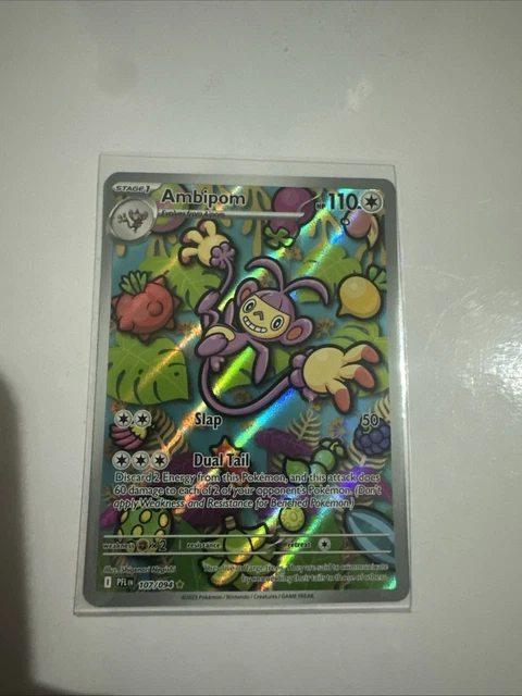 POKEMON TCG MEGA Evolutions Phantasmal Flames Ambipom 107/094 ...