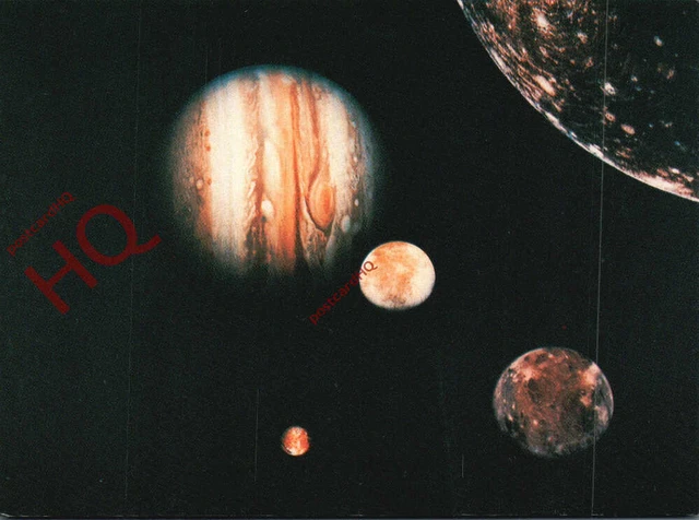 PICTURE POSTCARD:-NASA, VOYAGER I View of Jupiter [Athena] EUR 4,97 ...