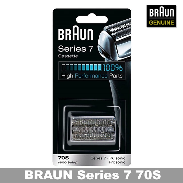 BRAUN 70S SERIES7 Cassette (9000 Series)series7 pulsonic (with tracking ...