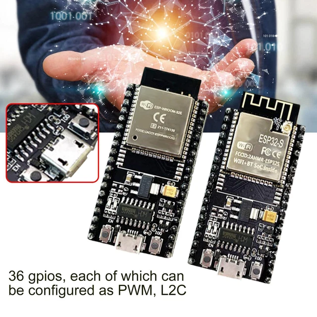 Wifi Esp 32s Esp Wroom 32e Nodemcu Development Board Bluetooth Serial Port Z3a6 Eur 387