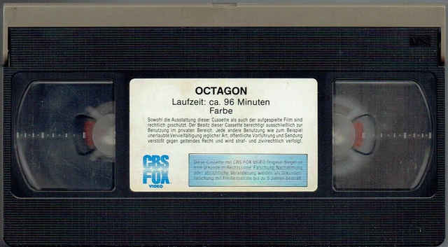 (VHS) VIDEOKASSETTE - Octagon - Chuck Norris, Lee Van Cleef ...