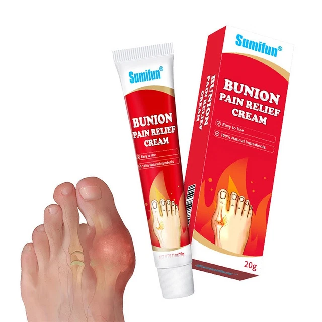 BUNION PAIN RELIEF Cream Toe Joint Valgus Corrector Cream Treat Hallux ...