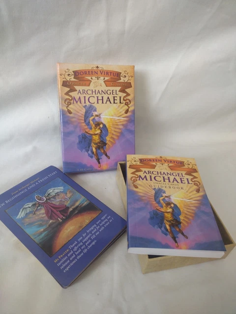ARCHANGEL MICHAEL ORACLE Cards, A 44 Card Deck And Guide Book By Doreen ...
