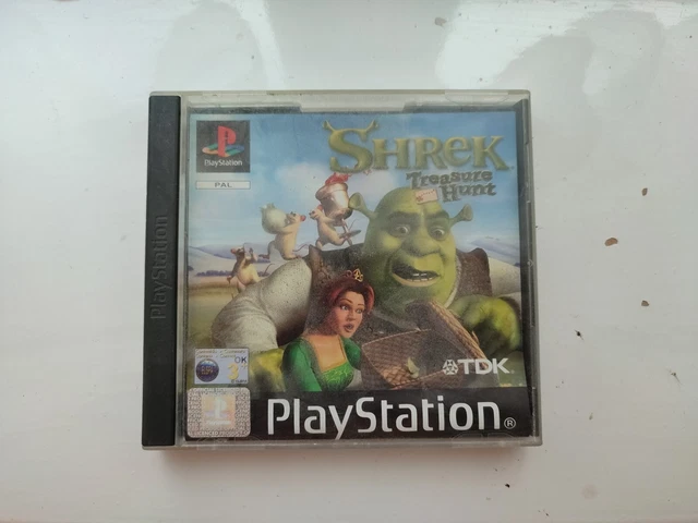 SHREK TREASURE HUNT PS1 Playstation 1 Game £3.00 - PicClick UK