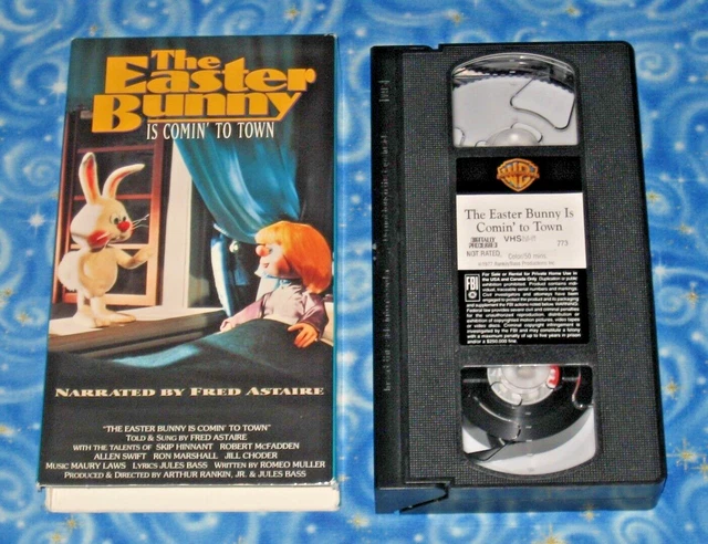 TESTED THE EASTER Bunny is Comin to Town Movie VHS Video Tape Holiday ...