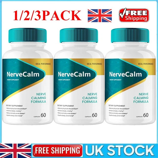 NERVE CALM BLOOD 60 Capsules, Premium Formula for Healthy Circulation ...