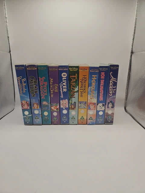 WALT DISNEY CLASSICS VHS Bundle £20.48 - PicClick UK