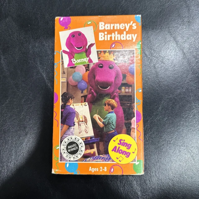 BARNEY - BARNEYS Birthday (VHS, 1992) £18.55 - PicClick UK