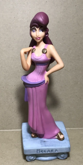 1997 WALT DISNEY Pictures Hercules Meg Statue Megara Porcelain Figurine ...