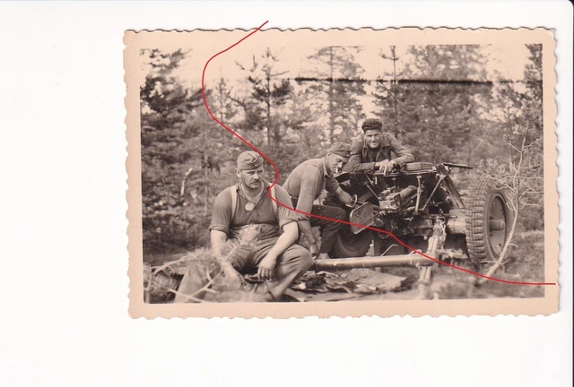 WW2 FOTO ELITESOLDATEN Suomi Finland PAK Pause EUR 14,99 - PicClick DE