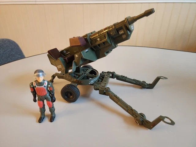 VINTAGE GI JOE HAL Heavy Artillery Laser w Grand Slam V1 Complete 1982 ...