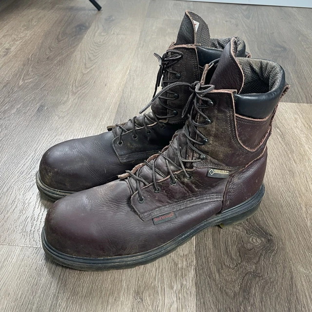 RED WING 2414 Boots Supersole 2.0 Work Mens Size 15 D Brown/ Burgundy ...