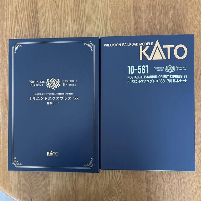 KATO 10-561 ORIENT Express 1988 7-Cars Basic Set Railway Model N Scale ...