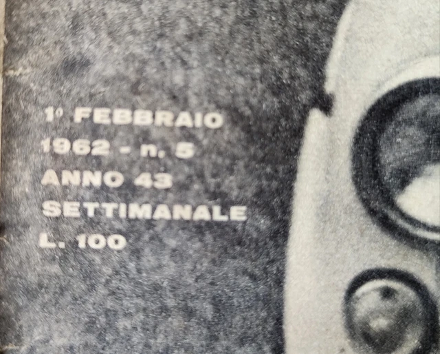RIVISTA AUTO ITALIANA 1962 FIAT LANCIA Flavia ERNIE KOVACS Leggere ...