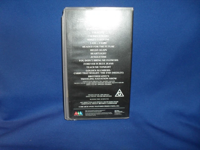 NEIL DIAMOND GREATEST Hits Live - Australian Vhs £9.54 - PicClick UK