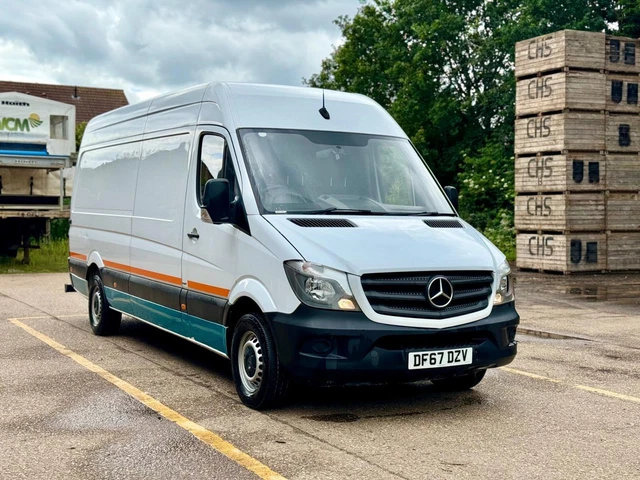 MERCEDES SPRINTER 314 LWB Panel Van High Roof Euro 6 ULEZ NOT VAT Long ...