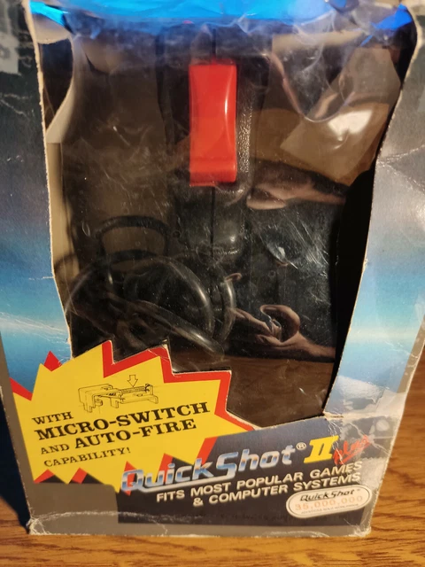 QUICKSHOT II PLUS Deluxe Joystick Controller with Micro-Switch and Auto ...