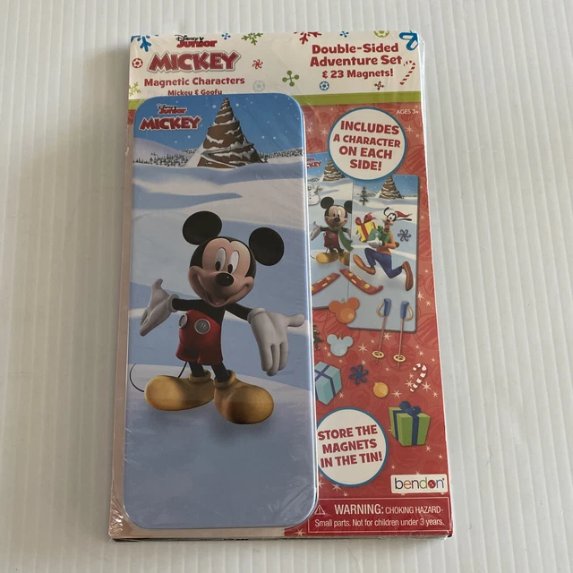 DISNEY MICKEY MOUSE Clubhouse Magnetic Characters Adventure Set Metal ...