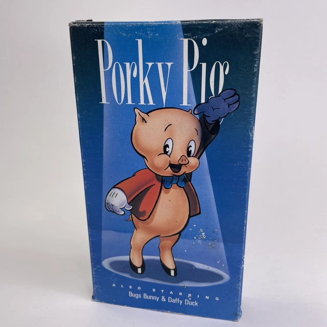 PORKY PIG, 1930'S-1950'S (VHS, 1990) The Timid Toreador, Porky's Bear ...