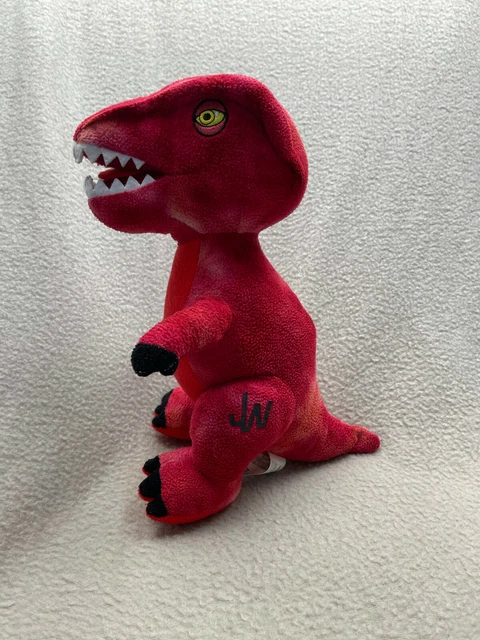 JURASSIC WORLD OFFICIAL Universal Red T rex soft toy plush £11.95 ...