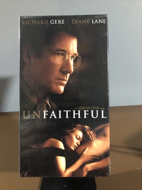 UNFAITHFUL VHS 2003 Richard Gere Diane Lane New Sealed W/Waterseal £9. ...