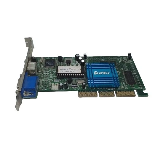 SCHEDA VIDEO GRAFICA Nvidia Vanta 16 MB Super AGP con uscita video TV ...