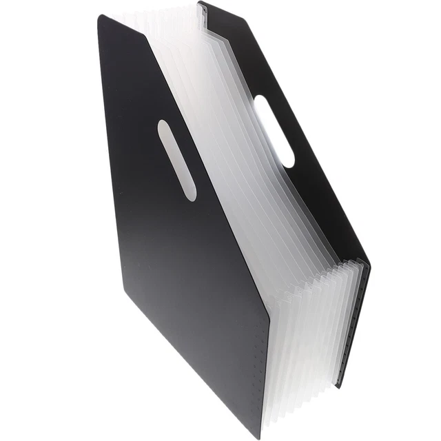 FILE ACCORDION ORGANIZER Document Organiser Standing Folders Holder $30 ...