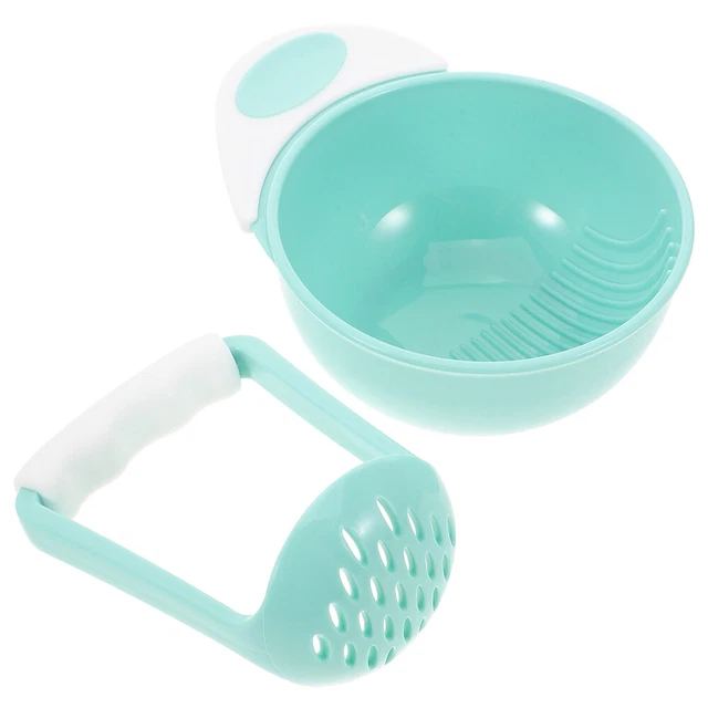 BABY MASHER AND Serve Bowl Food Masher Bowl Baby Set Baby Food Baby ...