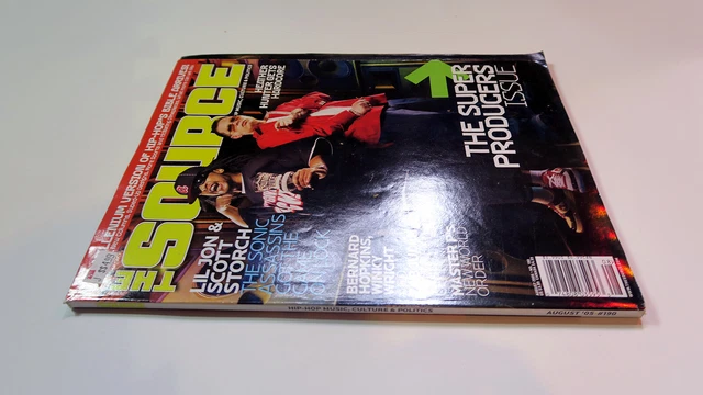 THE SOURCE MAGAZINE Issue #190 August 2005 Lil Jon and Scott Storch ...