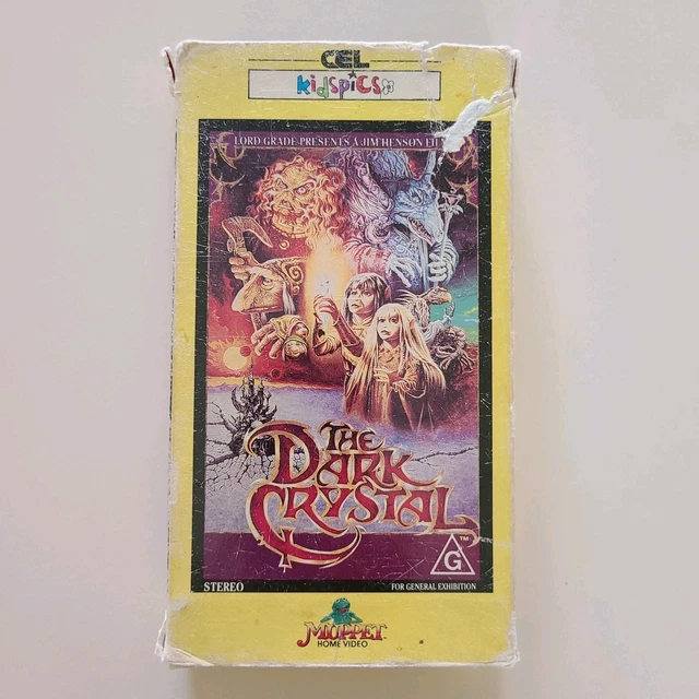 THE DARK CRYSTAL VHS Cassette Tape 1982 Muppets Home Video Kidspics $19 ...