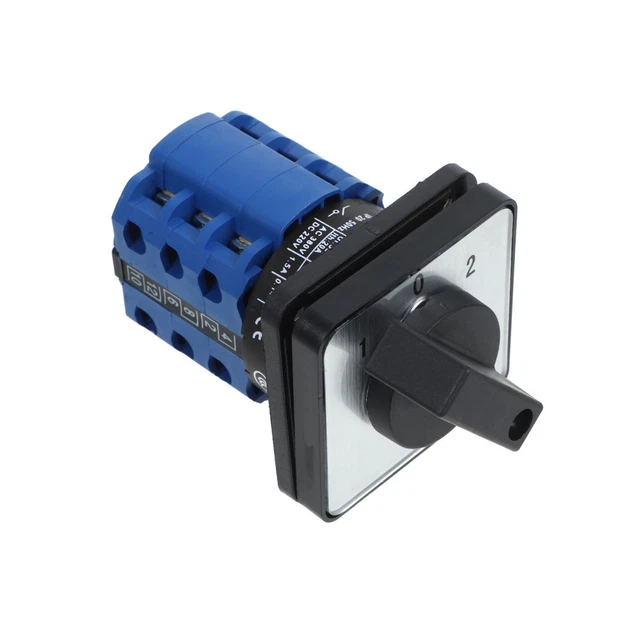 ROTARY CAM CHANGEOVER Switch Transfer Switch 3-position Cam Changeover ...