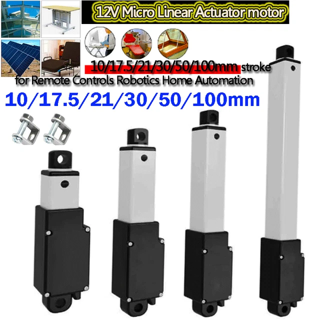 MICRO MINI LINEARMOTOR 12V 6.4N 32N 188N Linearantrieb Elektrischer ...