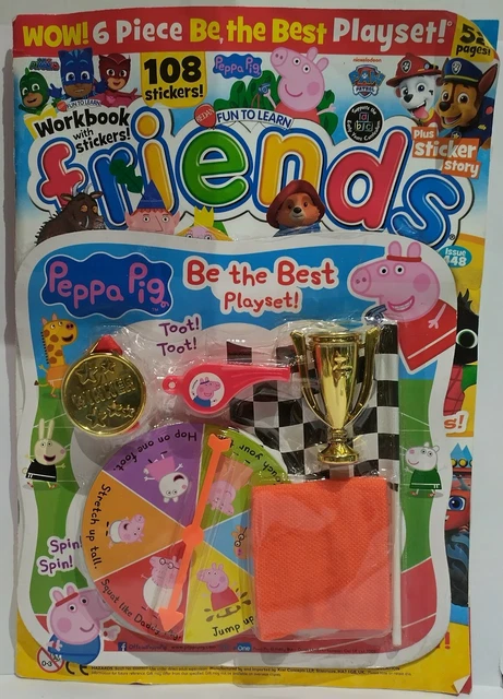 REDAN FUN TO Learn Friends Magazine Issue 448 - 2020, Peppa Pig Playset ...