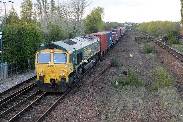 B66 35MM SLIDE Freightliner Class 66 66502 @ Swinton (IF) £3.54 ...