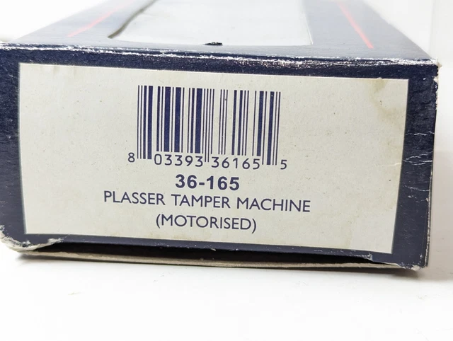 OO GAUGE BACHMANN motorised Plasser & Theurer Plasser Tamper locomotive ...