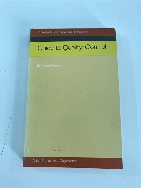 GUIDE TO QUALITY Control - Dr. Kaoru Ishikawa (Paperback, 1984) £28.92 ...