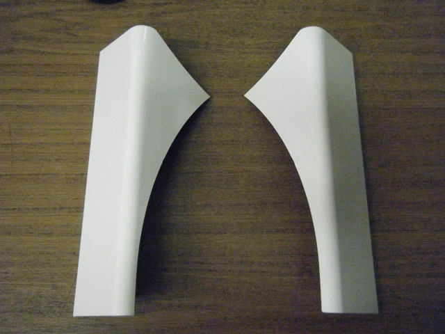 CARAVAN SWIFT GROUP Rear/Back Panel Top Corner Repair Cap/Covers - Pair ...